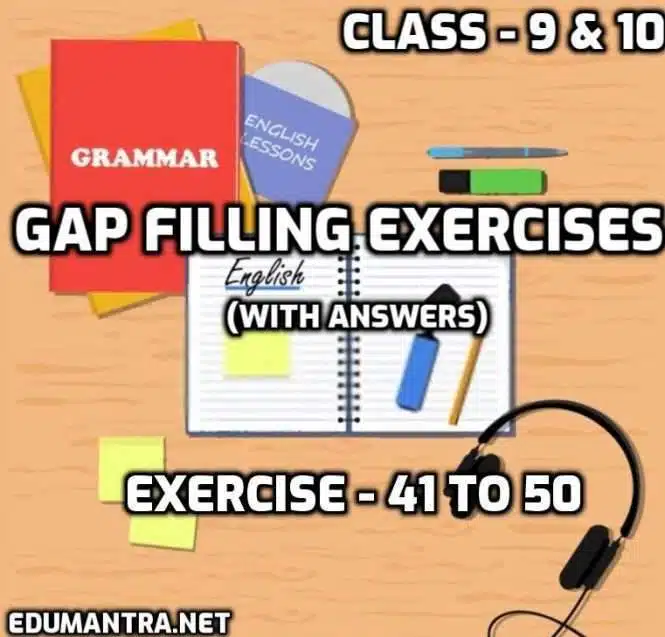 Determiners Paragraph Exercises And English Grammar With Answers For ...