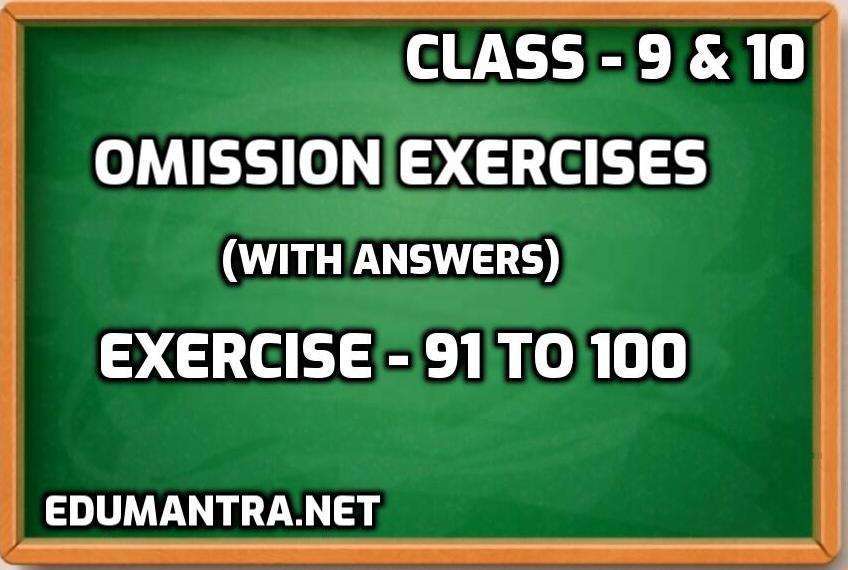 NCERT English Grammar And Omission Exercises With Answers From Class 6 ncert-english-grammar-and-omission-exercises-with-answers-from-class-6