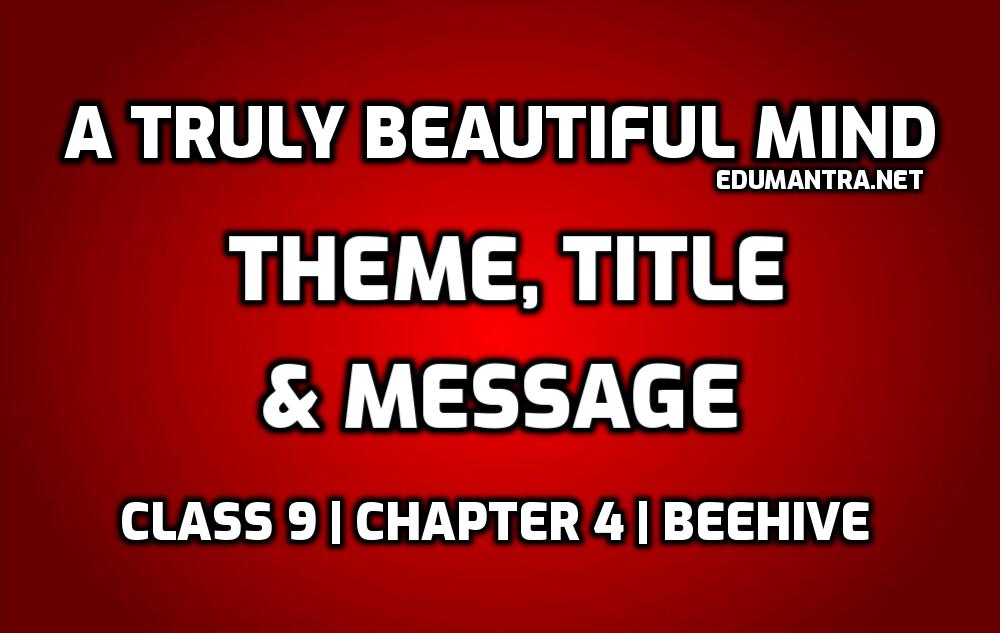 A Truly Beautiful Mind Theme | Sure Success