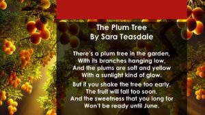 10 Poems on Fruit – Rhyming Delight First Fig, Blackberry Picking & More.