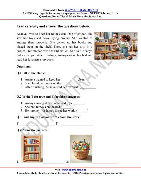50+ Best Unseen Passages for Class 2 | English Passages with Answers ...